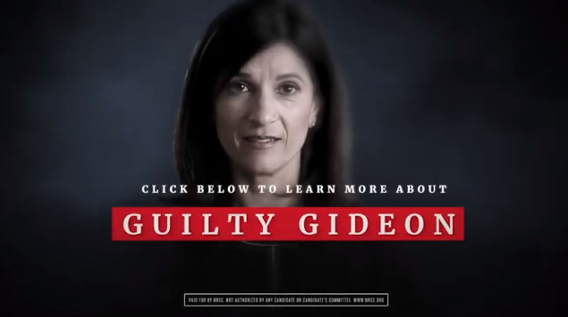 New NRSC Digital Ad Campaign: Guilty Gideon - NRSC