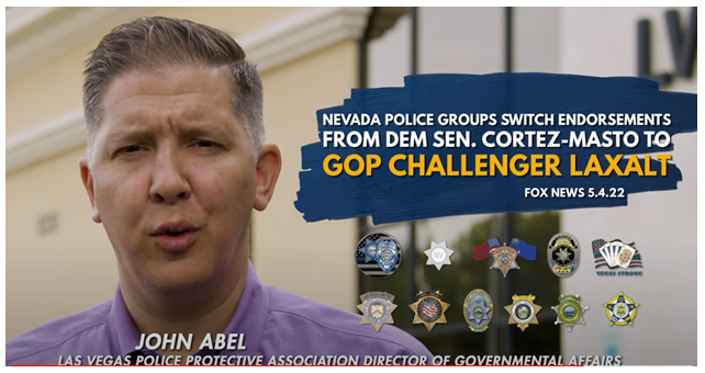 ICYMI: Laxalt Releases New Ad Featuring Police Who Have Flipped Their ...