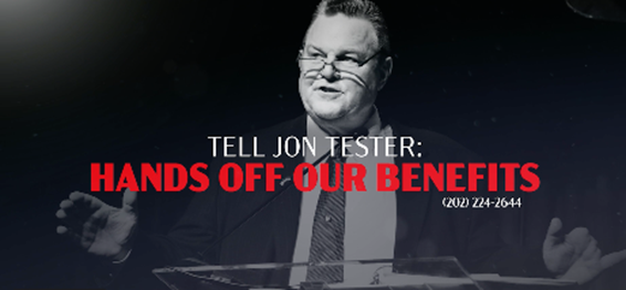 NEW AD: Tester wants to take Montanans’ benefits away – NRSC